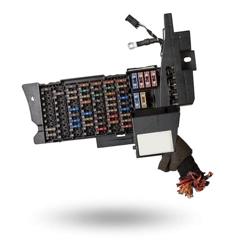 Premium Photo Automotive Fuses Box In Different Colors And Each Color Is Responsible For The