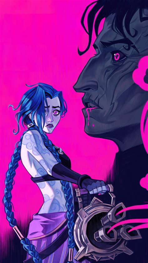 Jinx Arcane Netflix Series Lol Art 4k Hd Wallpaper Rare Gallery