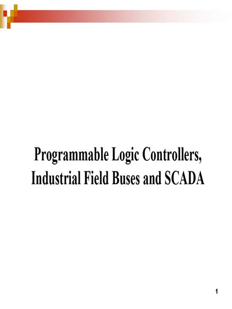 Unit1 2 Pdf Programmable Logic Controller Scada
