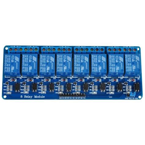 Carte Relais Module CH Canaux V Pour Arduino PIC ARM DSP AVR Electronique Cdiscount Bricolage