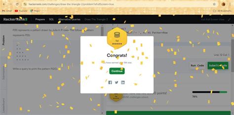 Nanthitha Bharathi M On Linkedin Mysql Hackerrank Dataskills Learningjourney Techjourney