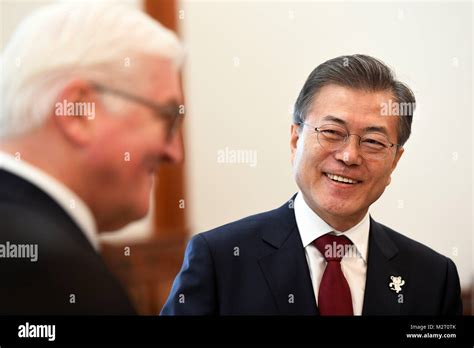 Seoul South Korea 08th Feb 2018 German President Frank Walter