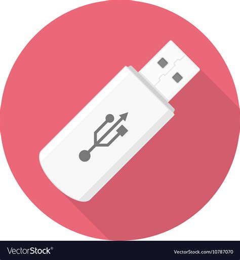 Usb Flash Drive Icon Royalty Free Vector Image