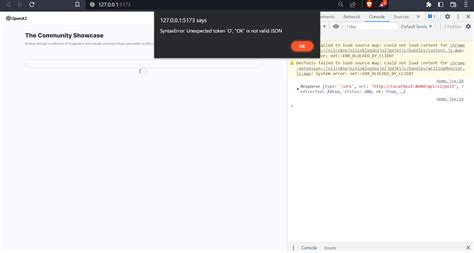 Syntaxerror Unexpected Token O Ok Is Not Valid Json While Loading Posts From Mongodb In