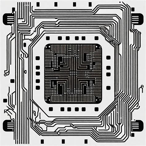 Premium Ai Image Embracing Microchip Technology