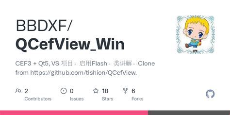 Github Bbdxf Qcefview Win Cef Qt Vs Flash Clone From Https Github Tishion