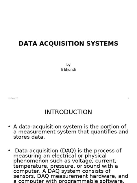 4 Data Acquisition Systems Pdf