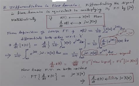 Fourier Transform Properties Part 2 Signals And Systems Engineerstutor