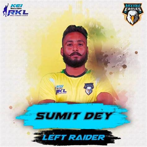 Sumit Dey Kabaddi Player Profile Jaipur India Player Profile