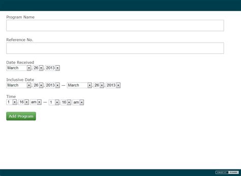 Php How To Make Form Inputs Side By Side And With Only One Label