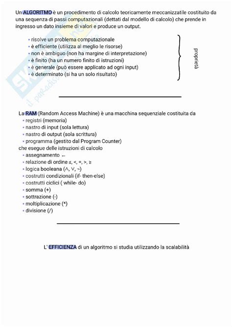 Appunti Del Corso Di Algoritmi E Strutture Dati