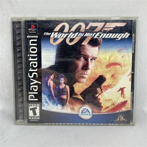 The World Is Not Enough Sony Playstation 2000 Ps1 Video Game Cib James