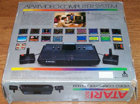 Atari 2600 Boxed Darth Vader Console Back Collections Atariage Forums