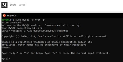 Installing Mysql In Windows Subsystem For Linux — Ubuntu 1804 By