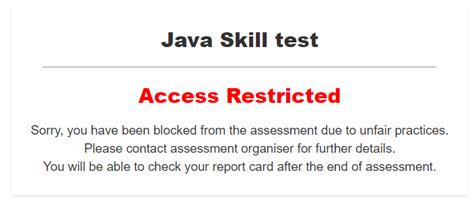 I Have Not Done Anything Wrong In Skill Test I Just Got Notification