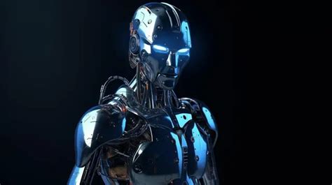 3d 렌더링 조명 사고 및 컴퓨팅의 Ai 로봇 3d 로봇 사이보그 인공 지능 로봇 배경 일러스트 및 사진 무료 다운로드 Pngtree