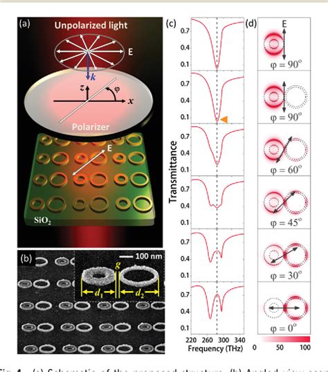 Figure 1 From Dynamically Configurable Hybridization Of Plasmon Modes In Nanoring Dimer Arrays