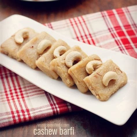 Chefstoppe Easy 20 Minutes Kaju Khoya Barfi