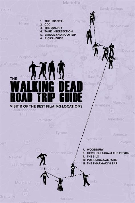11 Best Walking Dead Locations Self Guided Tour