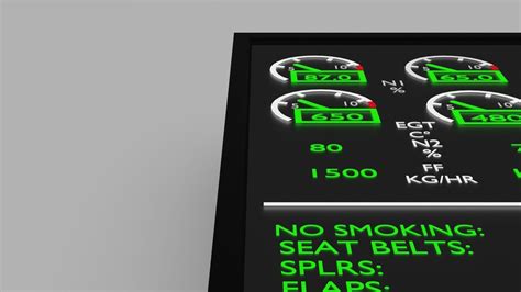 Electronic Centralised Aircraft Monitoring 3d Model 3d Model Cgtrader