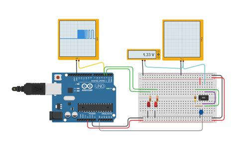 Circuit Design Arduino Ne555 Tinkercad