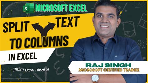 Splitting Text To Columns In Excel Easy Tutorial For Beginners Raj