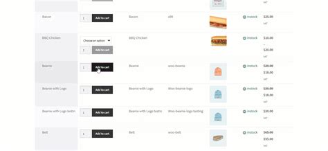Bulk Order Form For WooCommerce Documentation WooCommerce