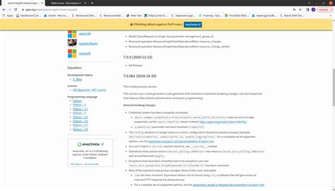 Classifier Missing Python39 · Issue 25857 · Azureazure Sdk For Python · Github