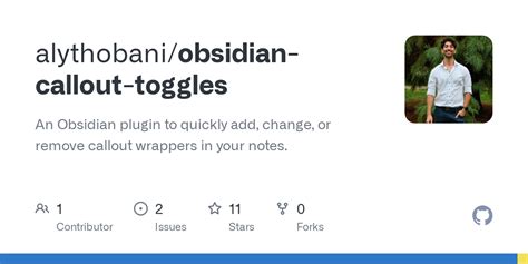 Github Alythobaniobsidian Callout Toggles An Obsidian Plugin To
