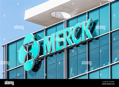 Sep 21 2020 South San Francisco Ca Usa Merck And Co Logo At Their