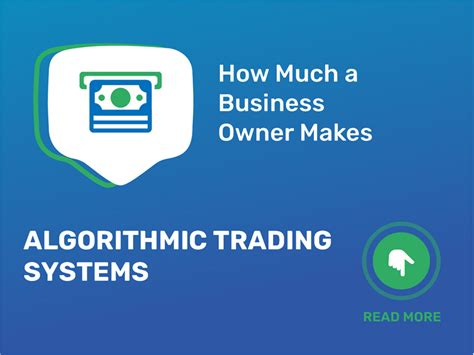 Earnings Of Algorithmic Trading System Owners