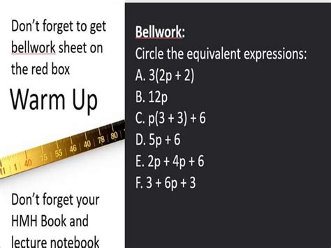 Linear Algebraic Expressions And Examples Ppt