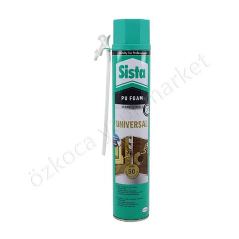 Sista Poliüretan Tabancalı Köpük 750 Ml ürün özellikleri Özkoca Yapı
