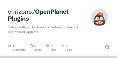 Github Chrizonixopenplanet Plugins In Game Plugin For Trackmania Turbo To Record Scoreboard