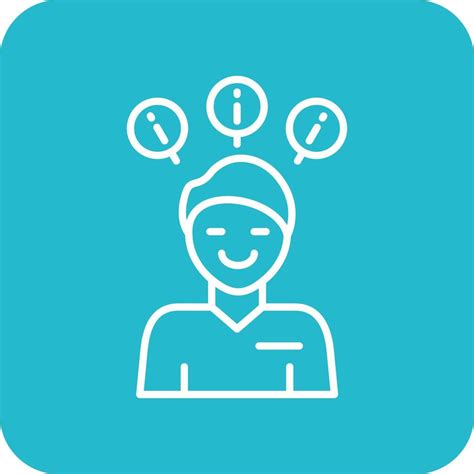 Problem Line Round Corner Background Icons Vector Art At Vecteezy