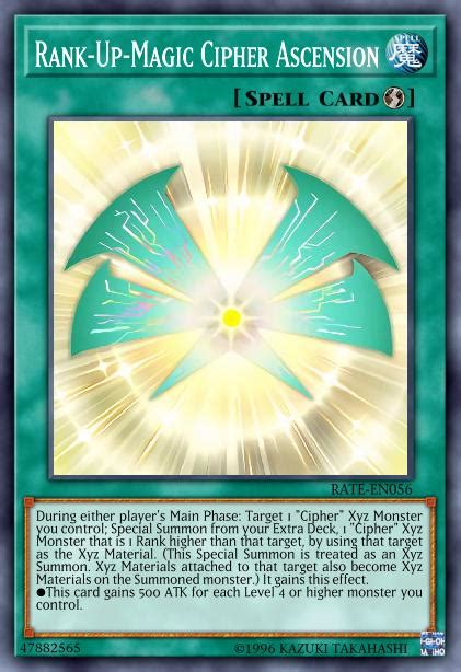 Rank Up Magic Cipher Ascension Yu Gi Oh Cards Out Of Games