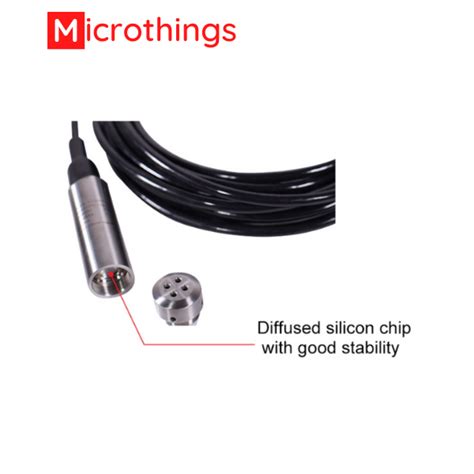 Submersible Liquid Level Transmitter Microthings