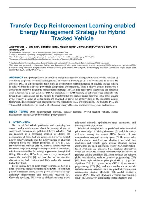 Transfer Deep Reinforcement Learning Enabled Energy Management Strategy
