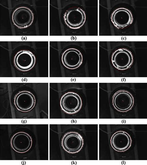 The Detection Results For 12 Bottle Mouth Images Download Scientific