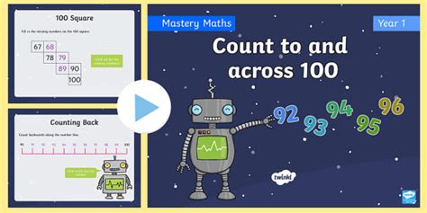 Year 1 Count To And Across 100 Maths Mastery Powerpoint