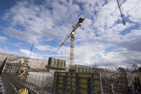 Doka Formwork On The Construction Side Editorial Image Image Of Side Cement 295319055