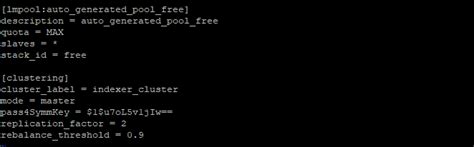 Indexer Bucket Rebalancing Avotrix
