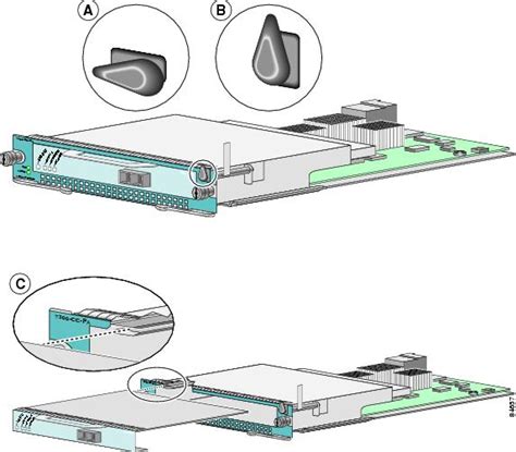 PA MC T3 Port Adapter Installation And Configuration Removing And Installing The PA MC T3 Port