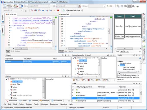 Customizable XML Editor