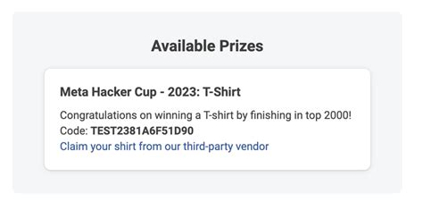 Hacker Cup Shirts 2024 Codeforces