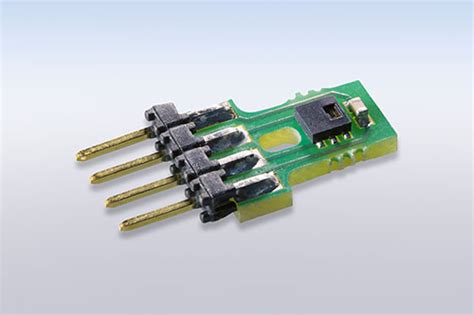 Phtu21d Digital Humidity And Temperature Sensor On Pcb Amsys Gmbh