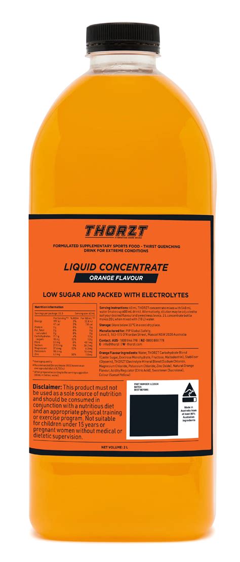 Buy Liquid Concentrate Orange Online Custom Safety Signs Safety