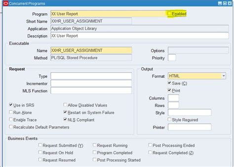 Oracle Applications Blog How To Disable Concurrent Program In Oracle Apps
