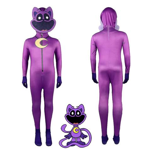 Poppy Playtime Capítulo 3 Catnap Disfraz De Cosplay Critters Sonrientes