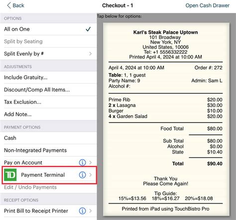 How Do I Process A Payment With The Td Desk 5000 And Td Move 5000 Semi Integrated